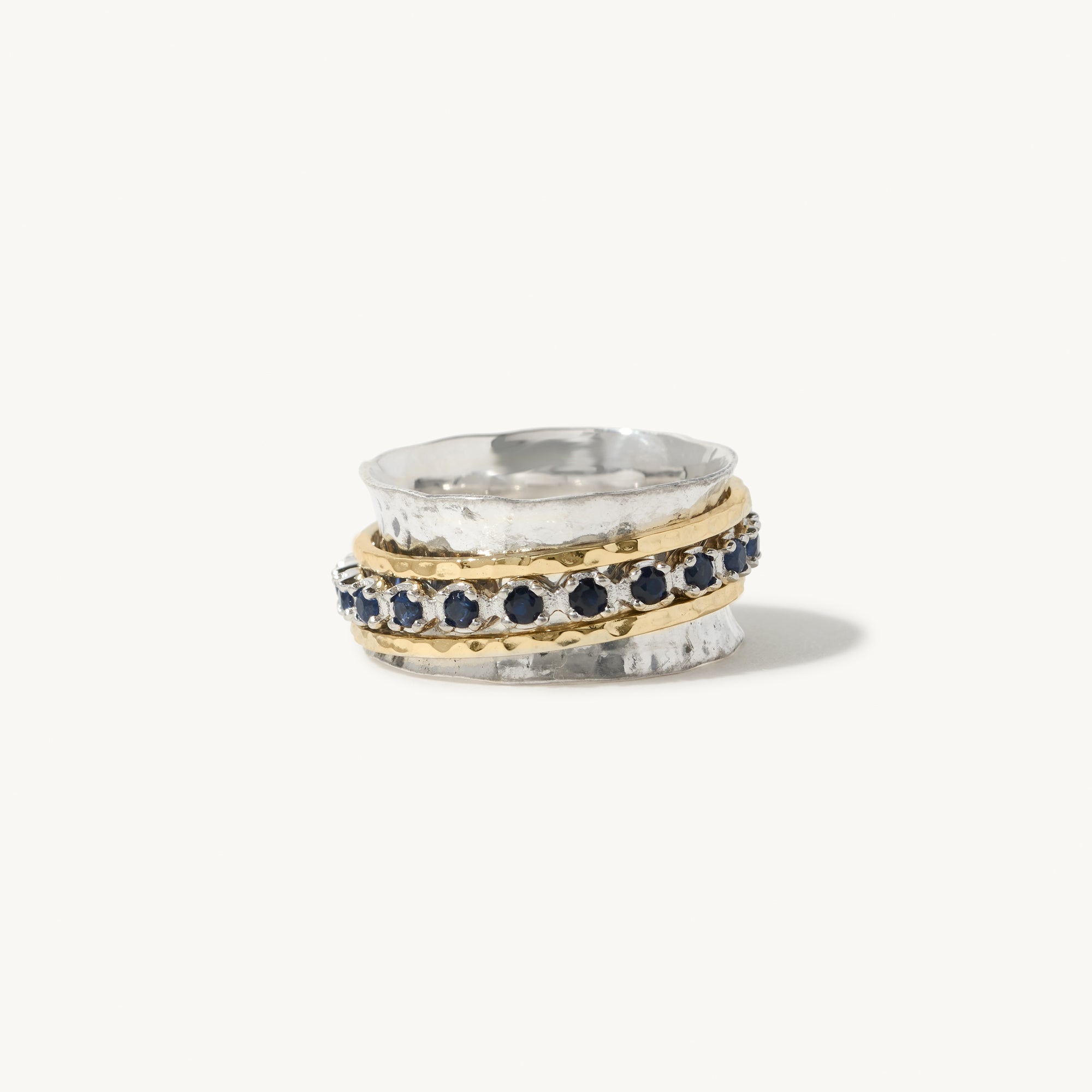 Aria Birthstone Spinner Ring - September
