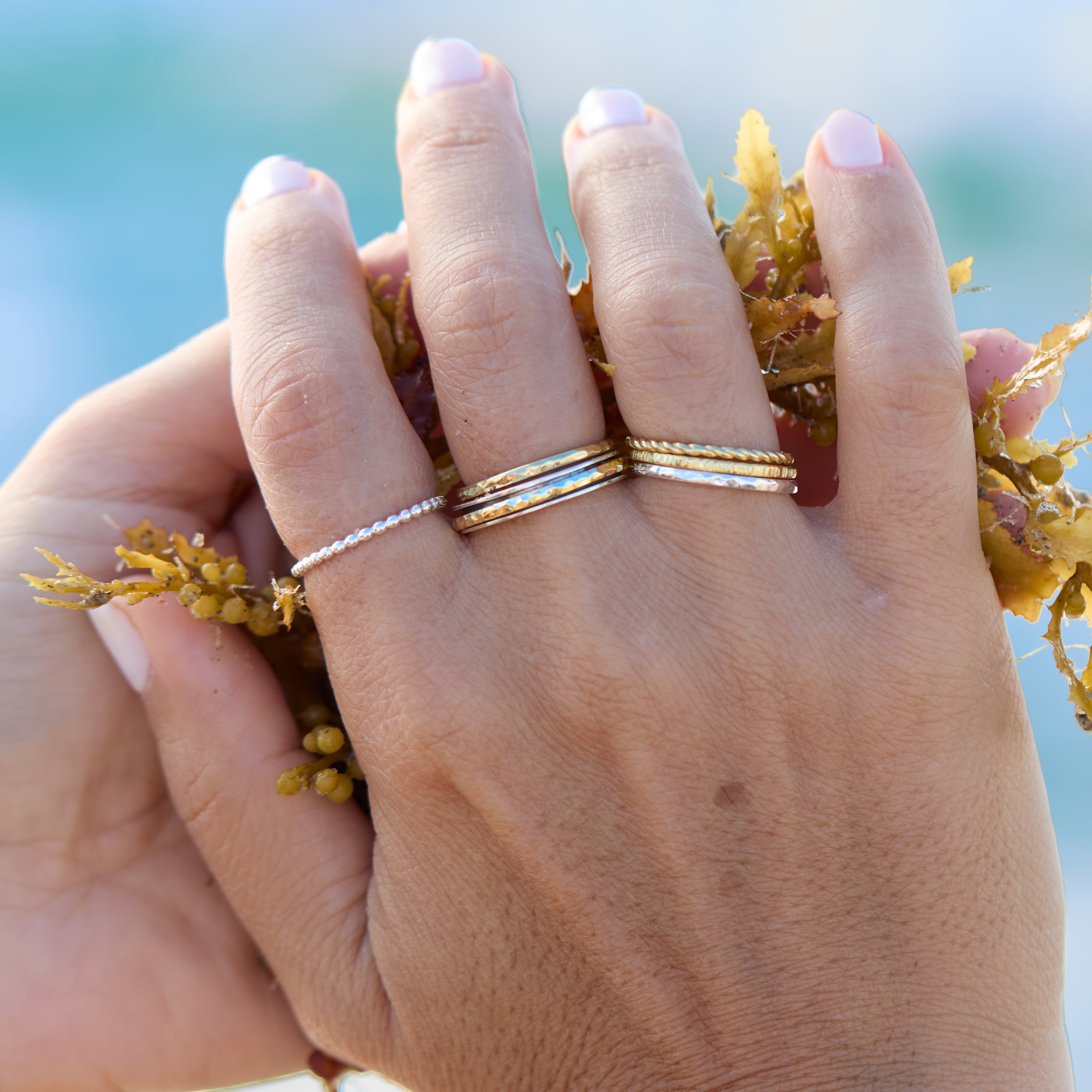 Spinner Rings for Women | Sterling Silver Spinner Rings – Ideaure