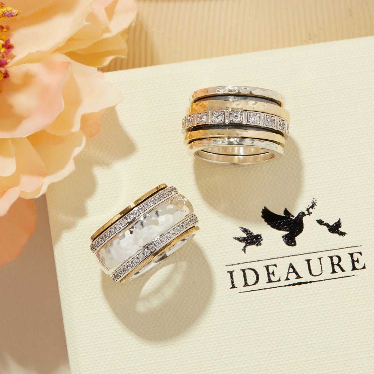 Bella Spinner Ring – Ideaure