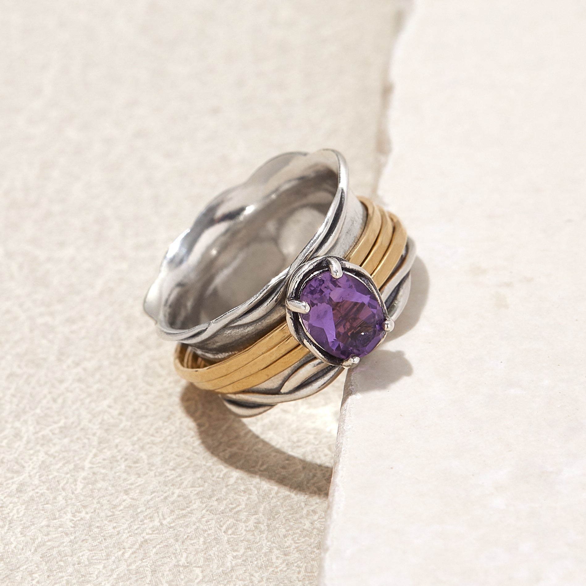 Spinner Rings for Women | Sterling Silver Spinner Rings – Page 2 – Ideaure