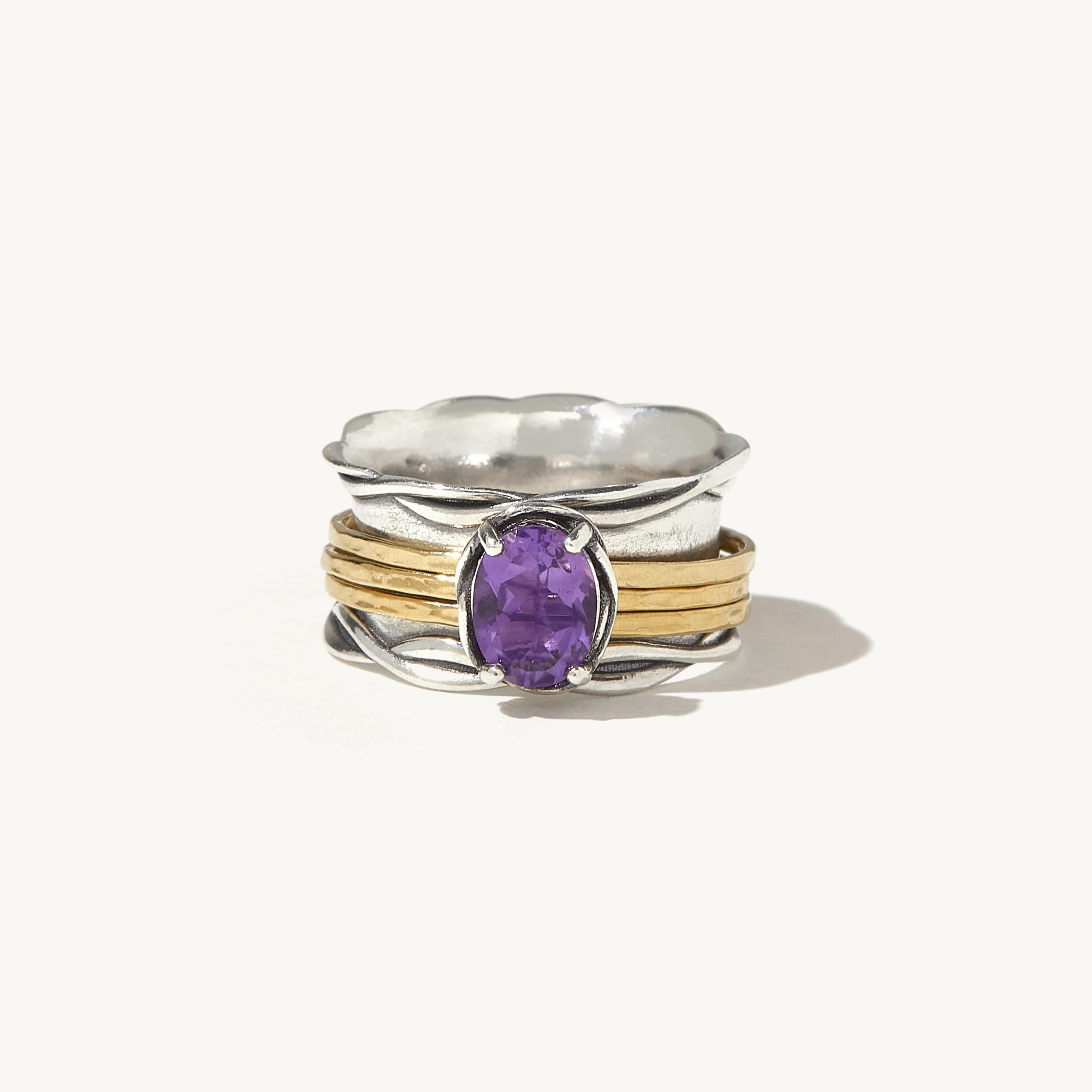 Elisa Spinner Ring – Ideaure